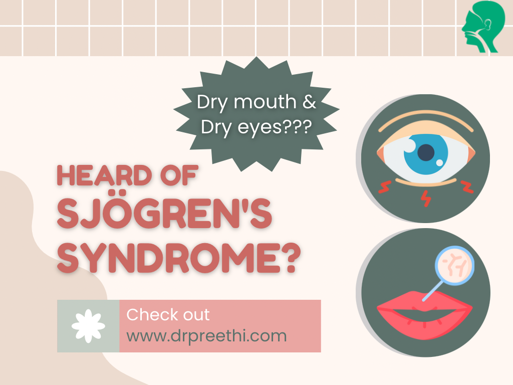 Understanding the dryness within: Sjögren’s Syndrome – Dr. Preethi ...
