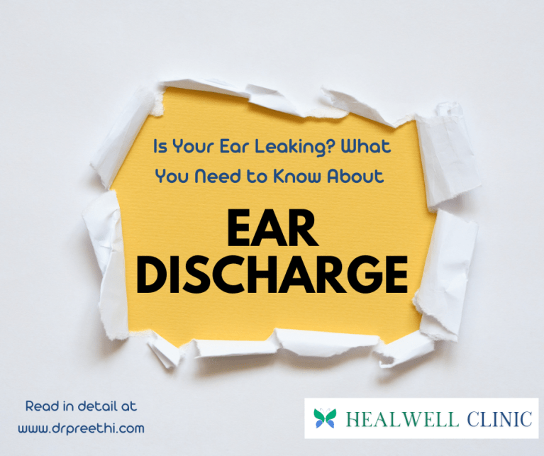 Is Your Ear Leaking? What You Need to Know About Ear Discharge – Dr ...