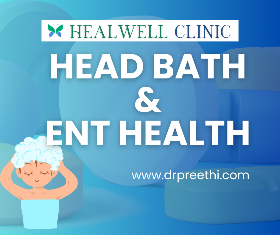 Does taking head bath frequently affect your ENT health? – Dr. Preethi ...